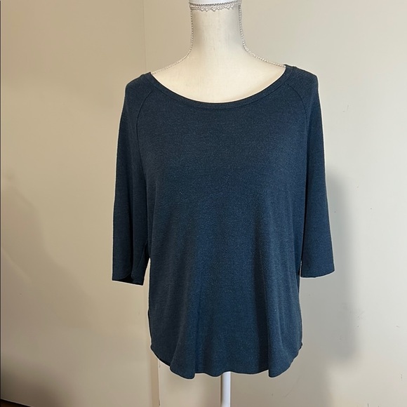 LOFT | Tops | Loft Womens Blue Sweater Top | Poshmark